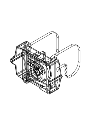 Fupact INF/ISFL/ISFT - Hooks for mounting without drilling (x3) - for ...