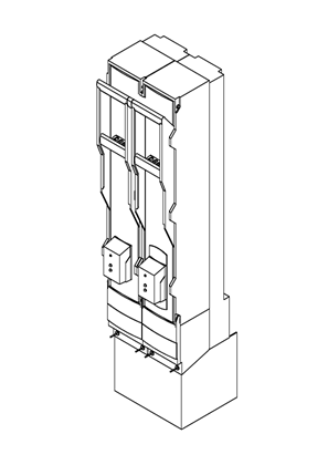 Fupact INF/ISFL/ISFT - fuse switch-disconnector ISFL1250 with ...