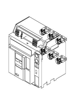 Masterpact MTZ - Horizontal rear top / bottom connection - for ...