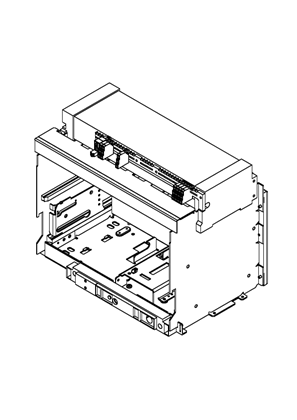 Masterpact MTZ - Chassis for circuit breaker Masterpact MTZ2 08...40 ...