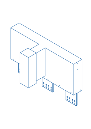 CANALIS KR 3X4000AL EDGEWISE ELBOW FEED UNIT / ER5 - 3D CAD | Schneider ...