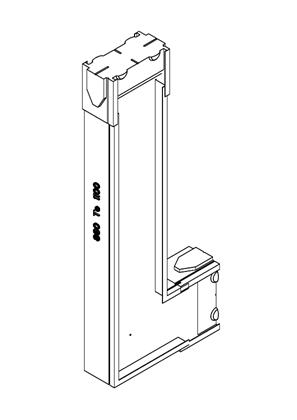 CANALIS KT 5X2500AL EDGEWISE ELBOW - 3D CAD Diagramas CAD | Schneider ...