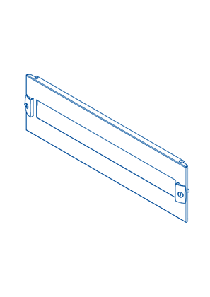 PrismaSeT Modular Front Plate 3M - 3D CAD | Schneider Electric