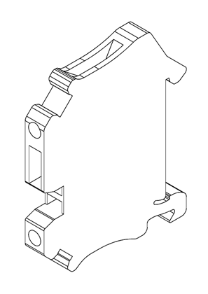 Screw terminal Basic Disconnect, grey, 2pts, 4mm² - 3D CAD | Schneider ...