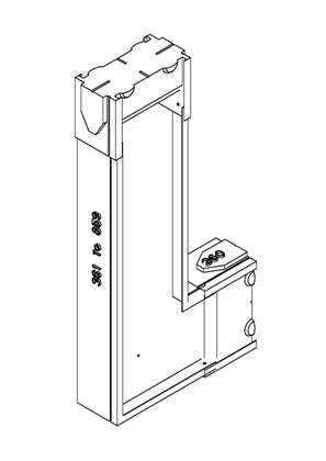 CANALIS KT 5X2500AL EDGEWISE ELBOW RAL7035 - 3D CAD Diagramas CAD ...
