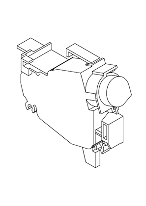 Under voltage release MN AC/DC for TeSys GV4/BV4 - 3D CAD | Schneider ...