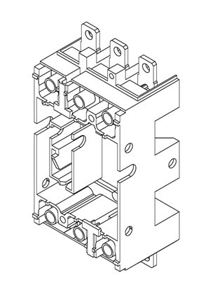 3P PLUG-IN BASE - 3D CAD | Schneider Electric
