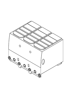 1 3P LONG TERMINAL SHIELD - 3D CAD | Schneider Electric