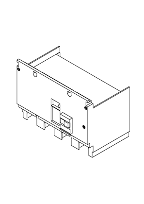 Vigi module 4P for NSX400/630 ComPact circuit breaker - 3D CAD | 슈나이더 일렉트릭
