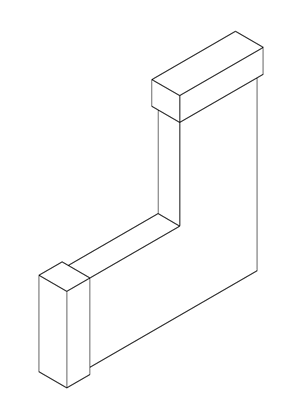 CANALIS KR 3X3200AL FIRE RATED EDGEWISE ELBOW / FCB - 3D CAD | 슈나이더 일렉트릭