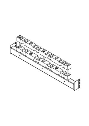 Prisma - CONN.SUP 115MM B/CENTRES - 3D CAD | Schneider Electric