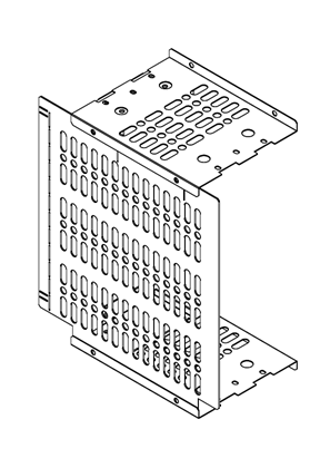 Prisma - F2 PARTITION HZ.BB.W300 D400 - 3D CAD | Schneider Electric