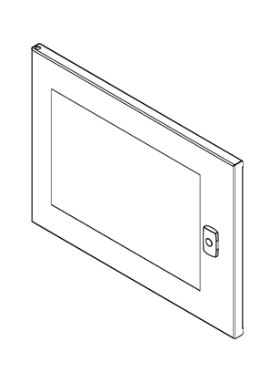 Prisma - IP55 TRANSPARENT DOOR 7M - 3D CAD | Schneider Electric