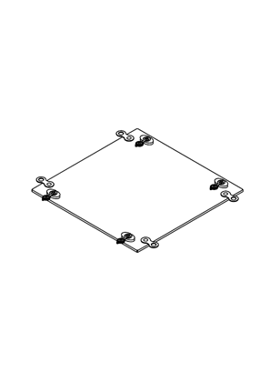 Prisma - IP55 PLAIN ROOF W400 D400 - 3D CAD | Schneider Electric