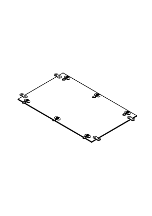 Prisma - IP55 PLAIN ROOF W650 D400 - 3D CAD | Schneider Electric