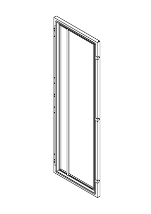 Prisma - IP55 PLAIN DOOR W650 - 3D CAD | Schneider Electric