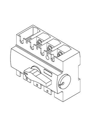 Compact INS100 to INS160 & INSE40 to INS80 3P; Switch Disconnector - 3D ...