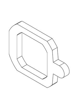 Keylocking device - 3D CAD Diagramas CAD | Schneider Electric