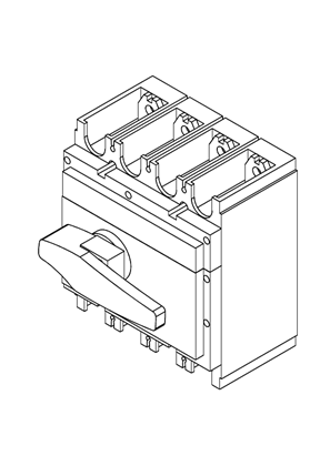 VISIBLE BREAK SWITCH DISCONNECTOR - 3D CAD Diagramas CAD | Schneider ...