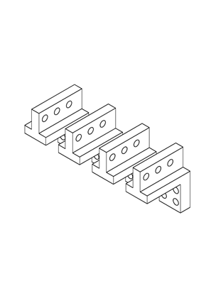 Vertical-connection adapters Compact NS630b to NS1600 and Masterpact ...
