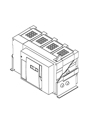 Masterpact NW - Basic circuit breaker Masterpact NW08 to NW40 4P fixed ...
