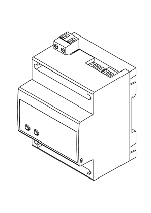 Vigirex - Residual-current protection relays Vigirex RH197M - 3D CAD ...