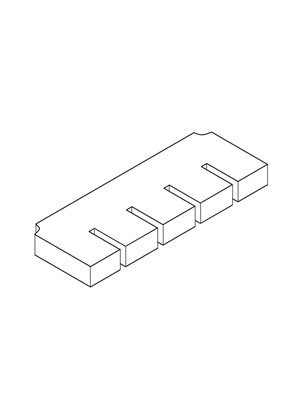 Prisma P - Busbar support 50x10 - 3D CAD | Schneider Electric