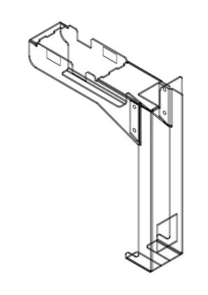 Prisma P - FIXED.PART M.PL MCC DECO 300MM - 3D CAD | Schneider Electric