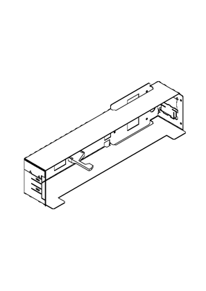 Prisma P - Fixed P Withdrawable Mount Plate NSX250 3P - 3D CAD ...