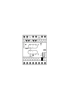 KNX MTN645094 Dimension - 2D CAD Drawing | Schneider Electric