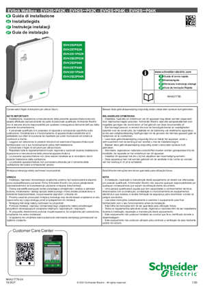 EVlink Wallbox - EVH2S - Type 2 - Type 2 with shutter - Installation ...