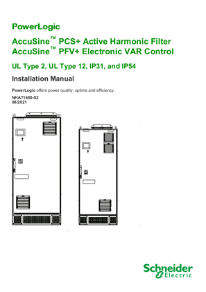PowerLogic AccuSine PCS Plus IP31-lP5 | Schneider Electric