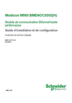 Modicon M580 BMENOC0302(H) Module de communication Ethernet haute ...