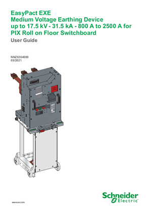 EasyPact EXE Earthing Device (ED) user guide | Schneider Electric