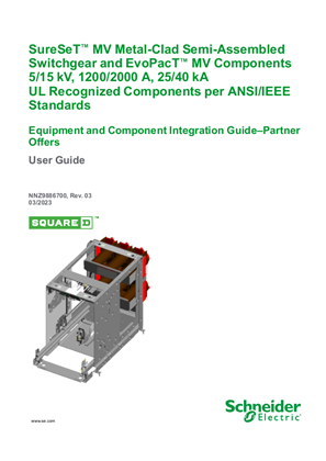 SureSeT™ MV Metal-Clad Semi-Assembled Switchgear and EvoPacT™ MV ...