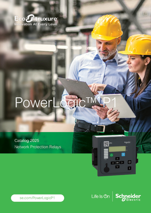 PowerLogic P1 protection relays catalog | Schneider Electric