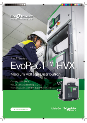 EvoPacT HVX 24kV IEC Circuit Breaker | Schneider Electric