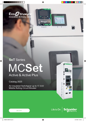 MCSet 17.5 - Air-Insulated Switchgear Catalog | Schneider Electric