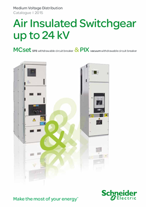 NRJED312404EN PIX 24KV - MCSET CATALOGUE Catálogo | Schneider Electric