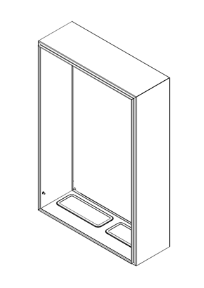 Spacial S3D H1200xW800xD300+chassis - 3D CAD | Schneider Electric USA
