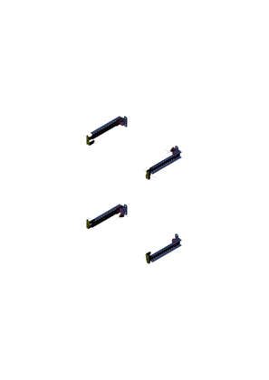 4 Adjustable support depth 250 CAD | Schneider Electric USA