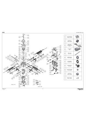 XKM... Joysticks exploded view | Schneider Electric