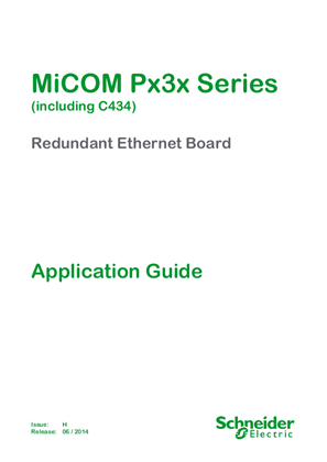 MiCOM P132, Manual (global file) P132/EN M/R-31-A | Schneider Electric