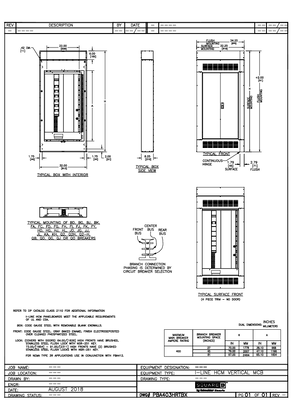 I-LINE HCM MB PANELBOARDS 225-400 AMP 27"-81" MAX. BRANCH BREAKER ...