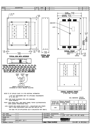 I-LINE HCP MLO PANELBOARDS 1200 AMP 27"-90" MAX BRANCH BREAKER MOUNTING ...