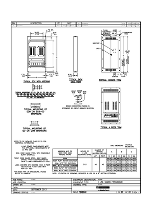 I-LINE COMBO PANELBOARD CAD | Schneider Electric