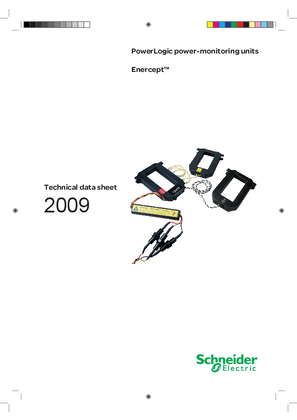 PowerLogic Enercept meter technical datasheet Technical leaflet ...