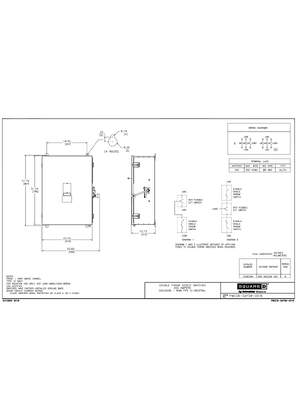 DOUBLE THROW SAFETY SWITCHES CAD | 슈나이더 일렉트릭