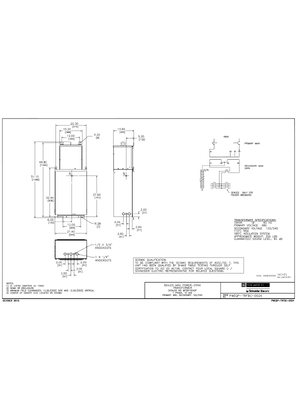 MPZB15S40F Mini PowerZone Transformer 15kVA 1PH 60 HZ Bolt On Breaker ...