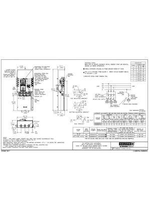 EZ METER-PAK GANGABLE MULTI-METERING EQUIPMENT 2000A 1PH 3W MAIN ...